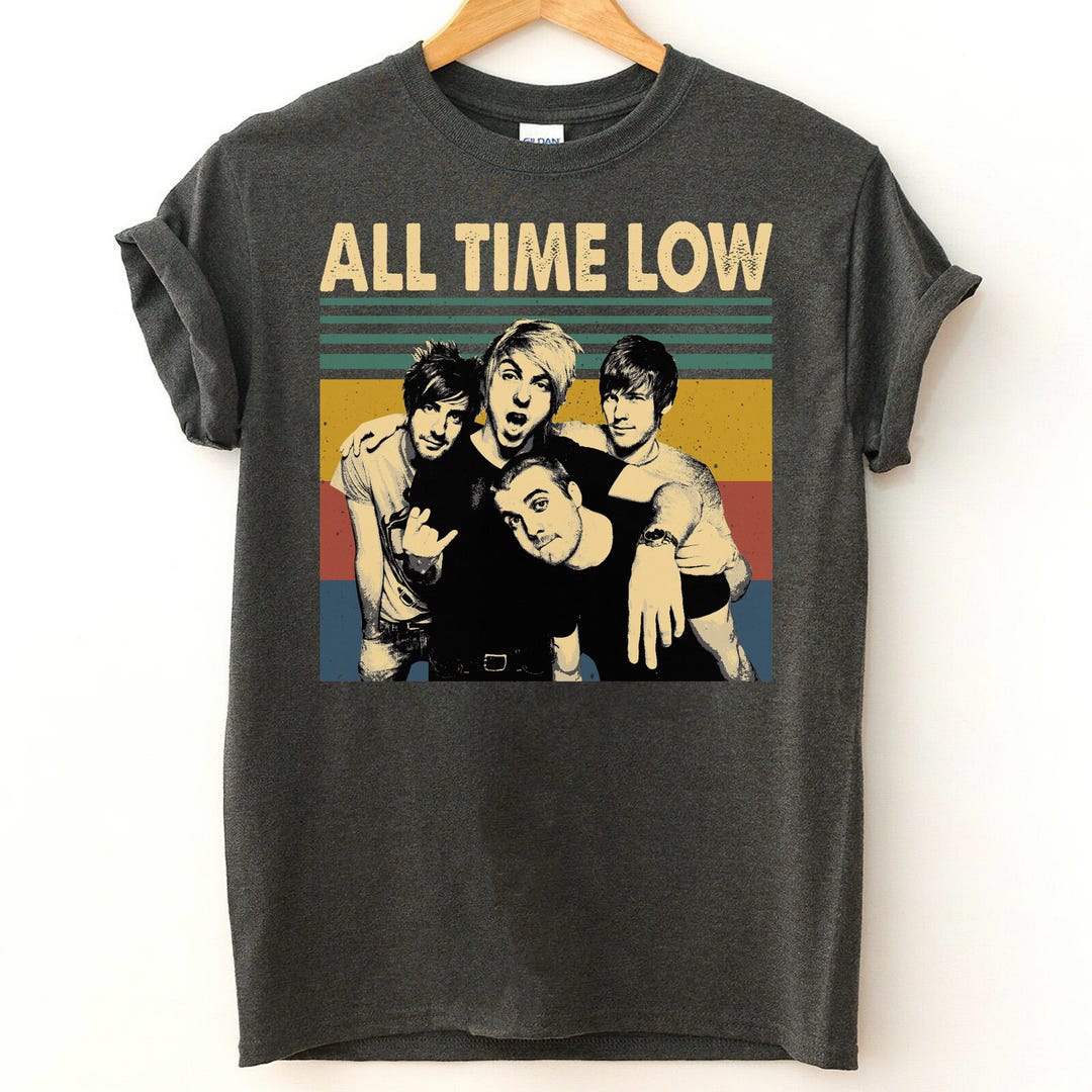 All Time Low Band Vintage T-shirt, All Time Low Graphic Tee, All Time ...