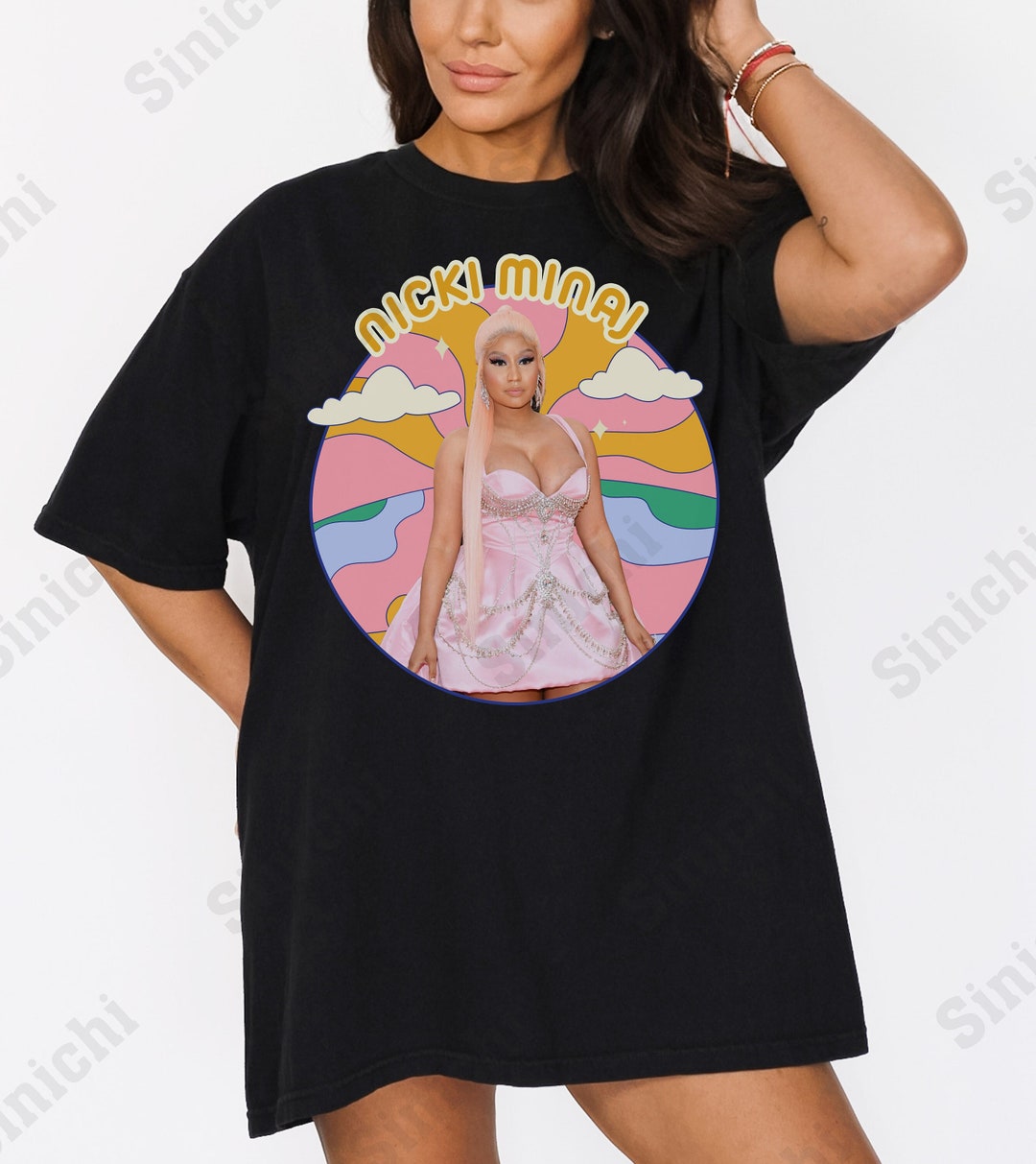 Nicki Minaj Retro T-shirt, Nicki Minaj Fan, Nicki Minaj Sweatshirt ...