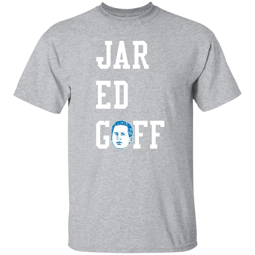 JAR ED GOFF Shirt Detroit Lions Mvp Quarterback Tee Restore the Roar ...