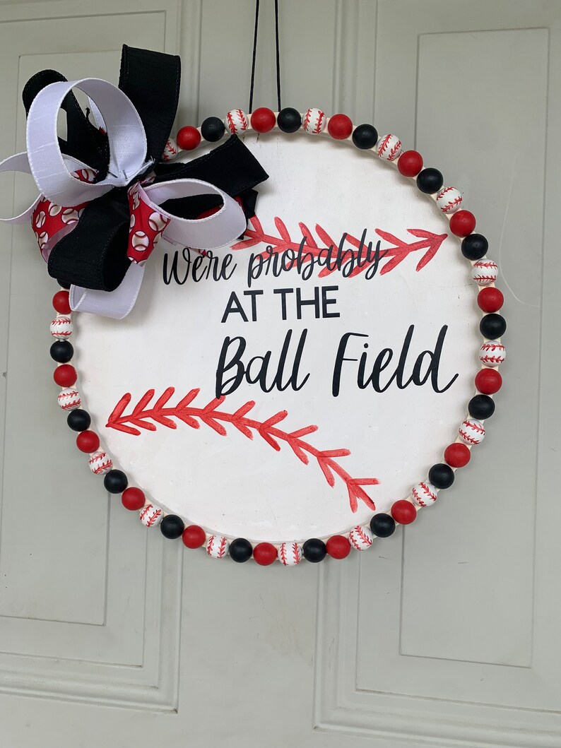 Ball Field Door Hanger - Etsy