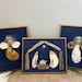 Oyster Shell Nativity Scene, Beach Christmas, Christian Gift, Coastal ...