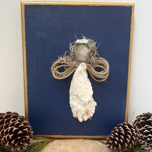 Oyster Shell Nativity Scene, Beach Christmas, Christian Gift, Coastal ...