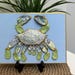 Beautiful Crab Picture Using Decoupaged Shells, Gilded on the Edges ...