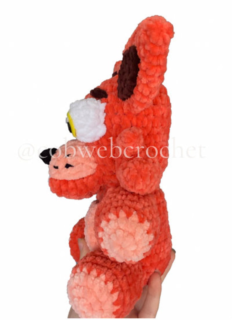 Fox Pirate Crochet Pattern Foxy Fnaf Five Nights at Freddy's Plush ...