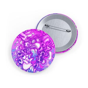 Cotton Candy Trippy Yeen Pin Variant - Etsy