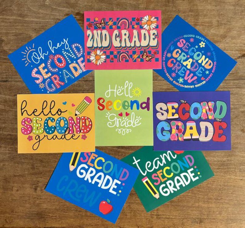 Welcome Back to School Card Pack | Elementary School | Teachers | Time ...