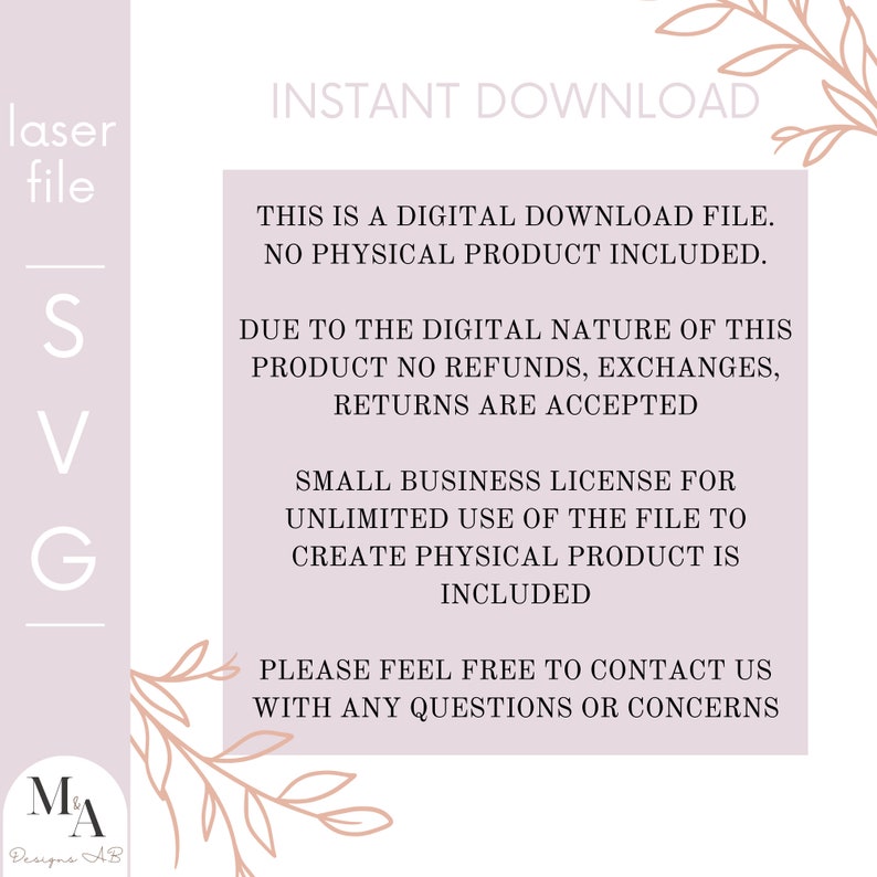 Business Card Holder Square Reader Holder Laser Ready File Laser ...