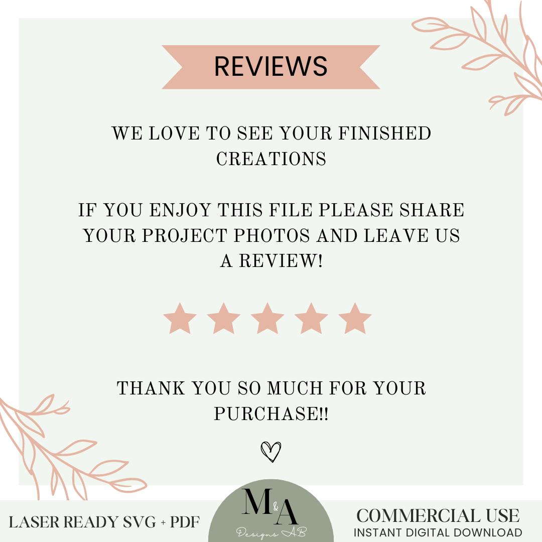 Cake Topper Template Sticks Laser Ready SVG Cutting File Beginner ...