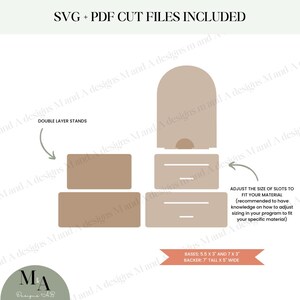 Business Card Holder Laser Ready SVG Cutting File Pattern Small ...