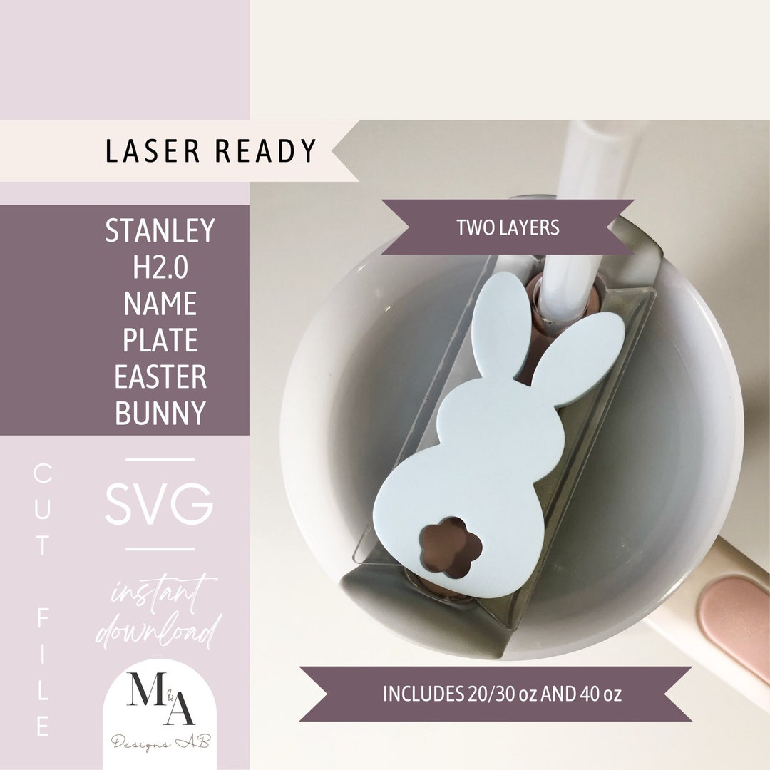 Stanley H2.0 Easter Topper Laser Ready File Laser Cutting Beginner ...