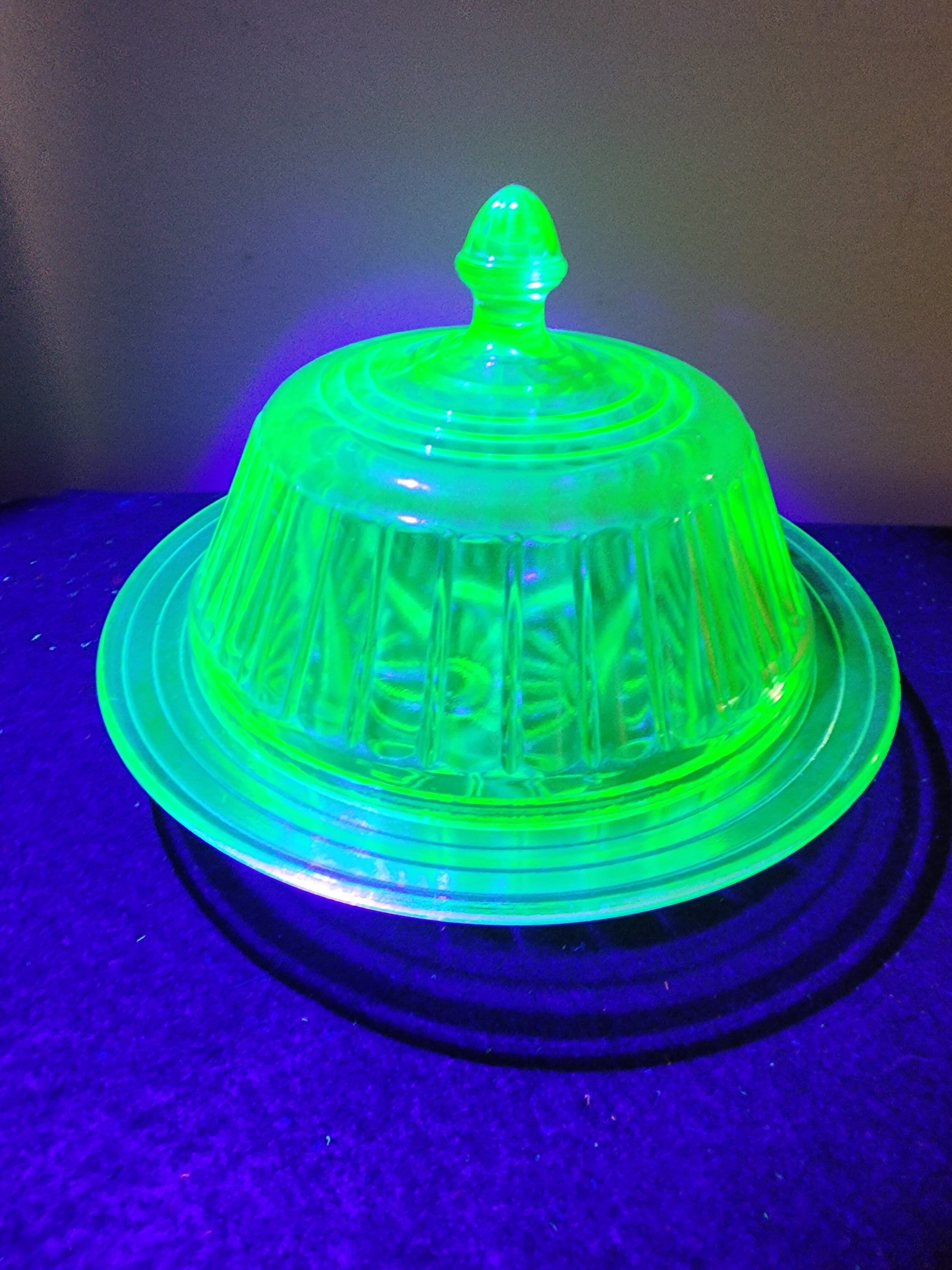 Uranium Butter Dish - Etsy