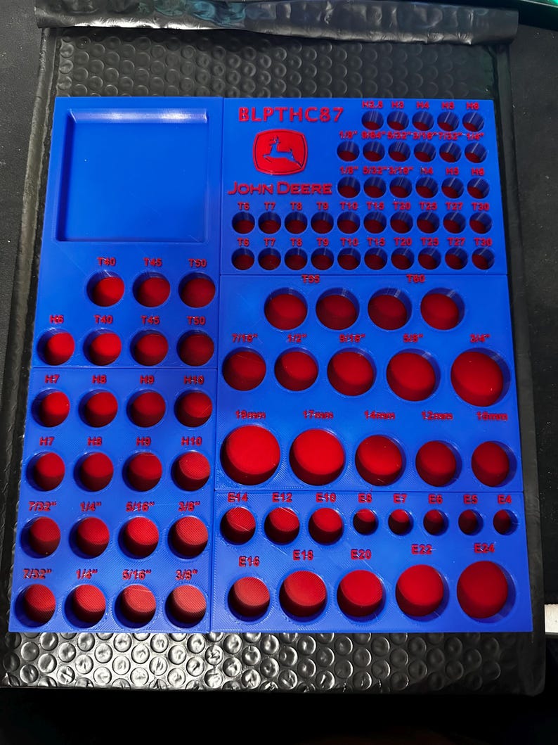 Bluepoint 87 Piece Toolbox Organizer - Etsy