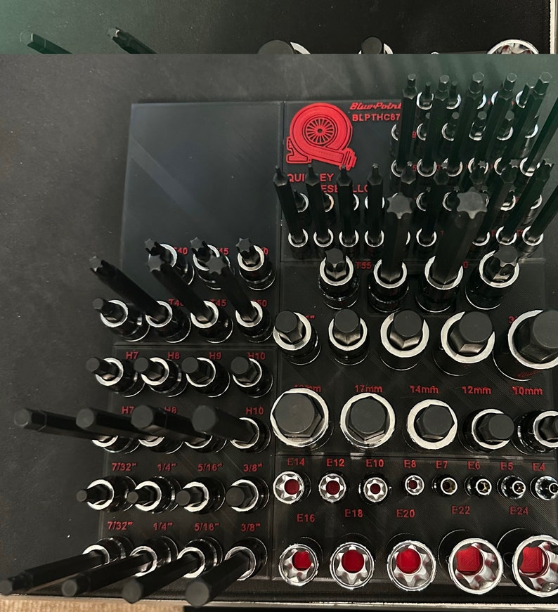 Bluepoint 87 Piece Toolbox Organizer - Etsy
