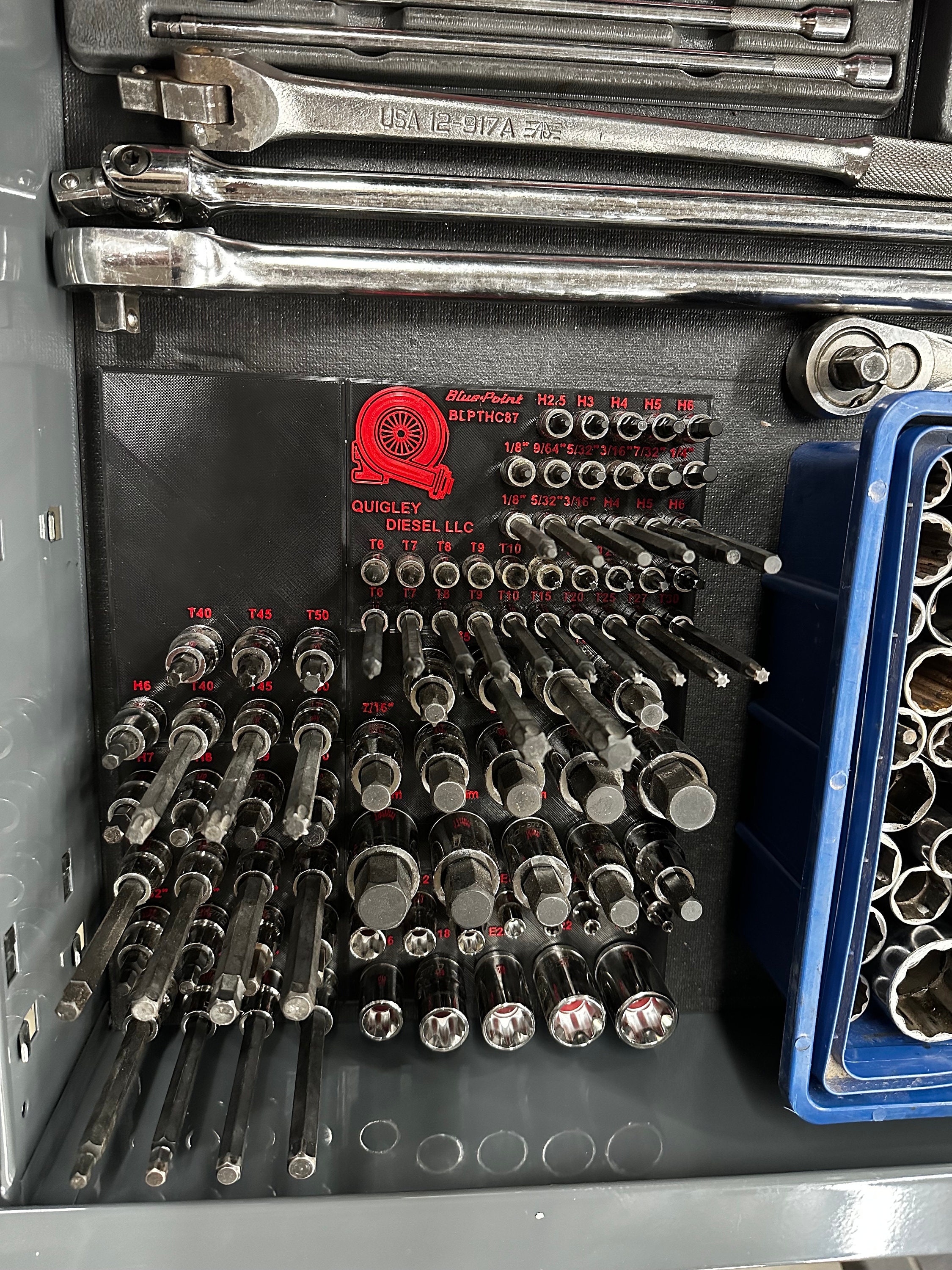 Bluepoint 87 Piece Toolbox Organizer - Etsy