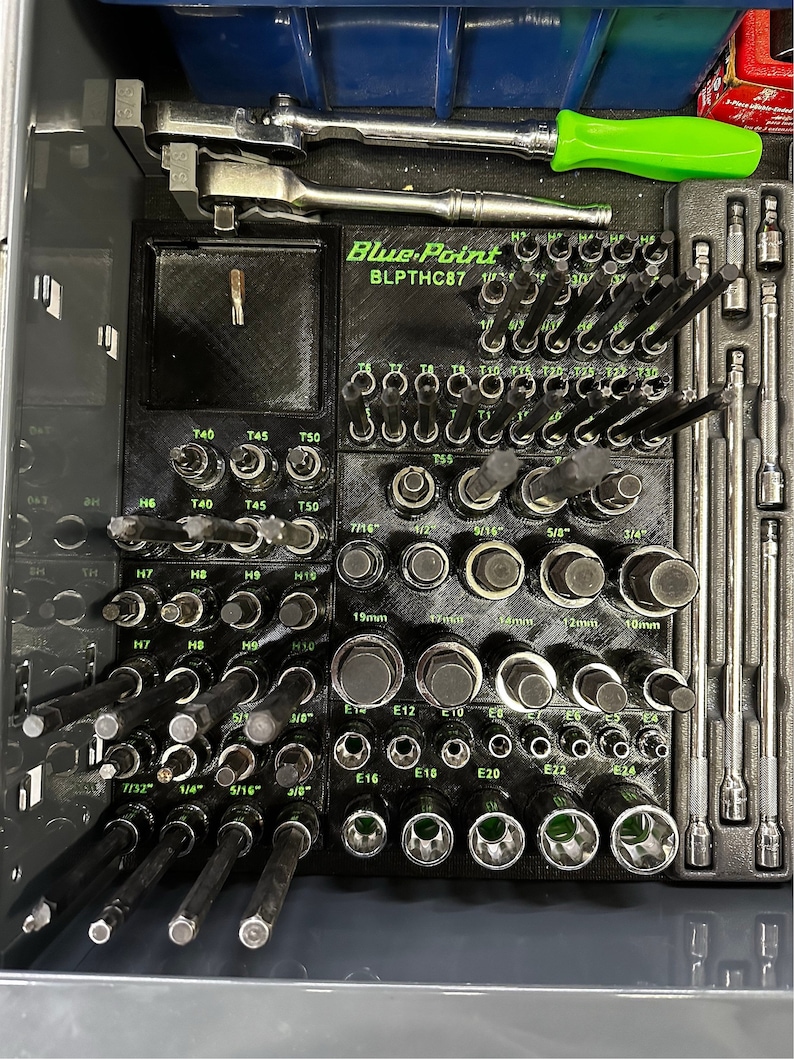 Bluepoint 87 Piece Toolbox Organizer - Etsy