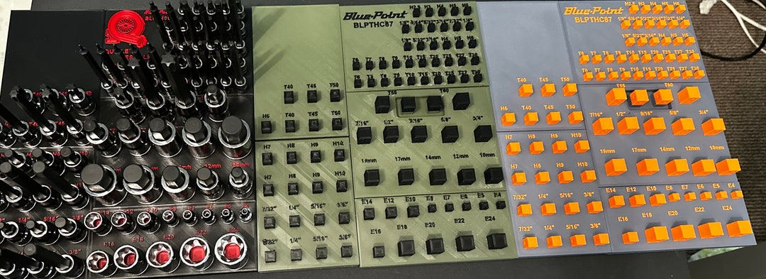 Bluepoint 87 Piece Toolbox Organizer - Etsy