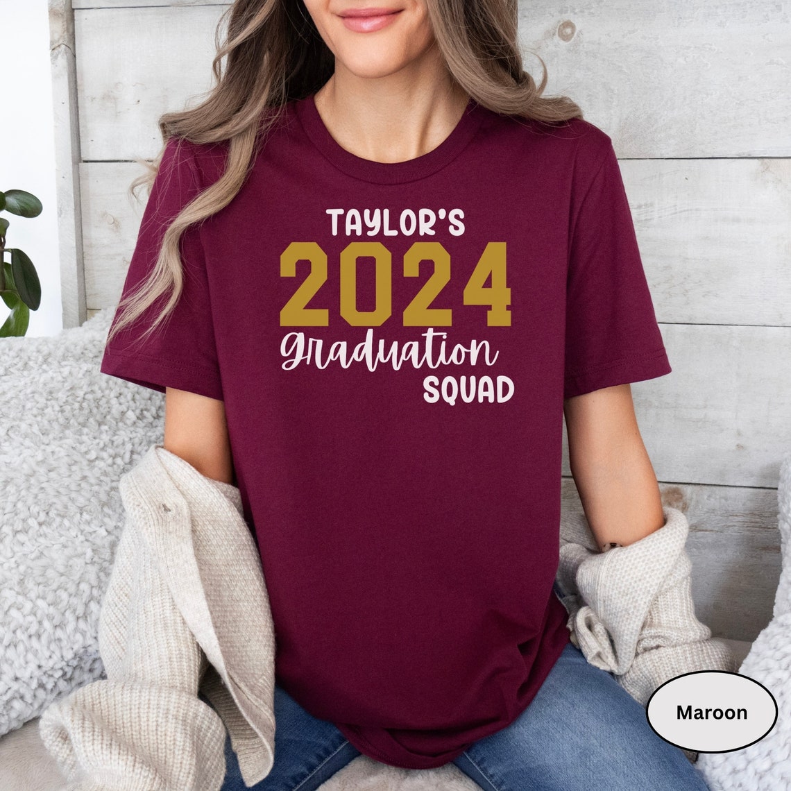 Class of 2024 Family Graduation Shirts, Personalized Graduation Shirts ...