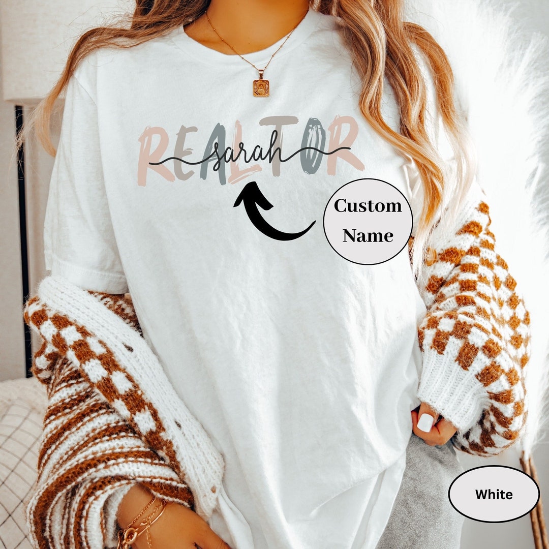 Custom Realtor Shirt, Realtor T Shirt, Custom Real Estate Shirts, Funny ...