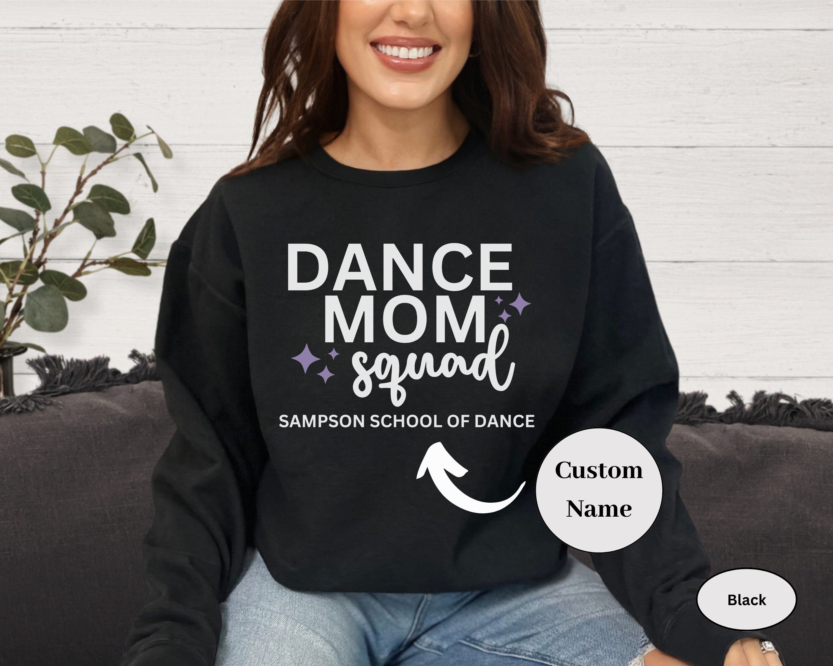Personalized Dance Mom Sweatshirt, Dancemom Sweatshirt, Dance Mom Gift ...