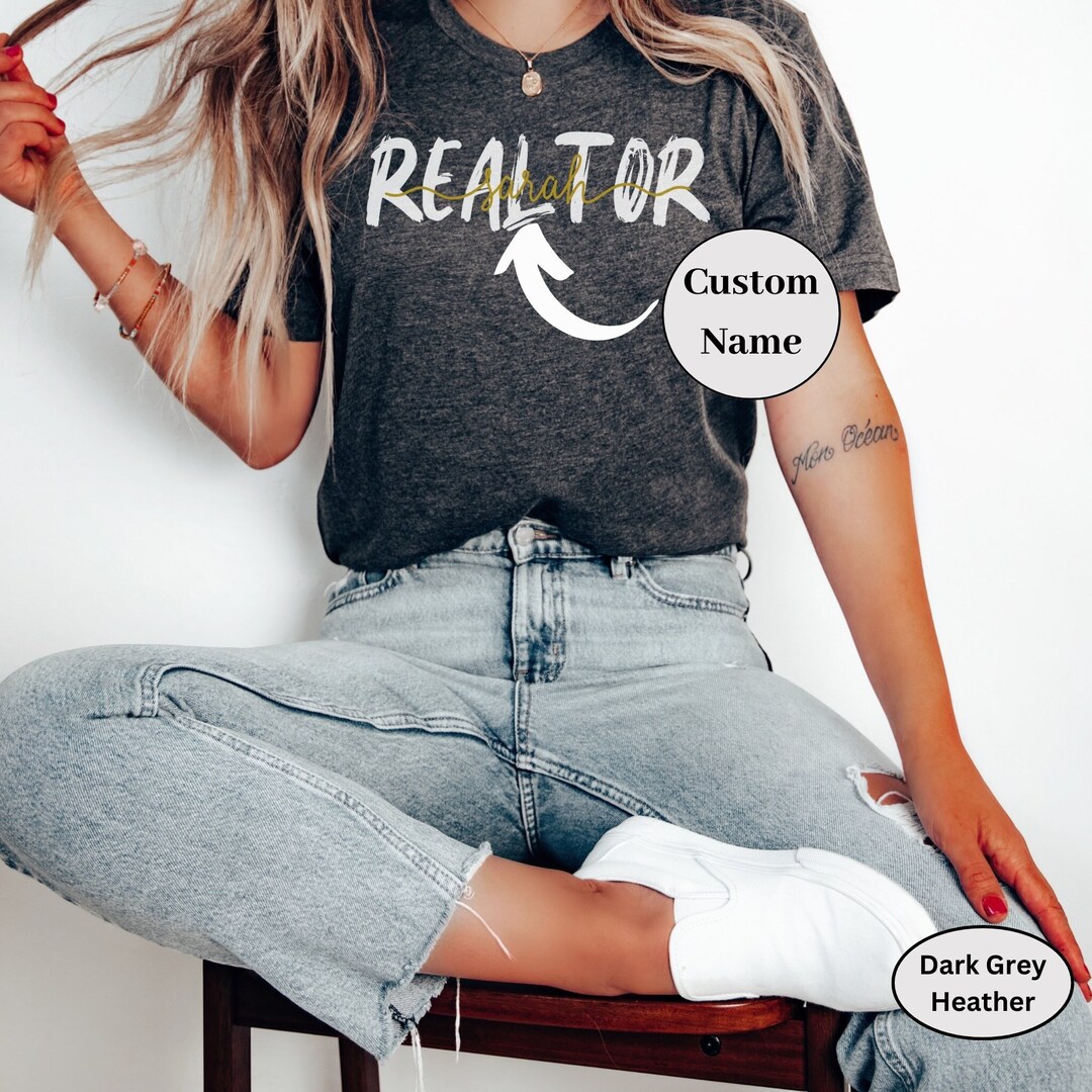 Custom Realtor Shirt, Realtor T Shirt, Custom Real Estate Shirts, Funny ...