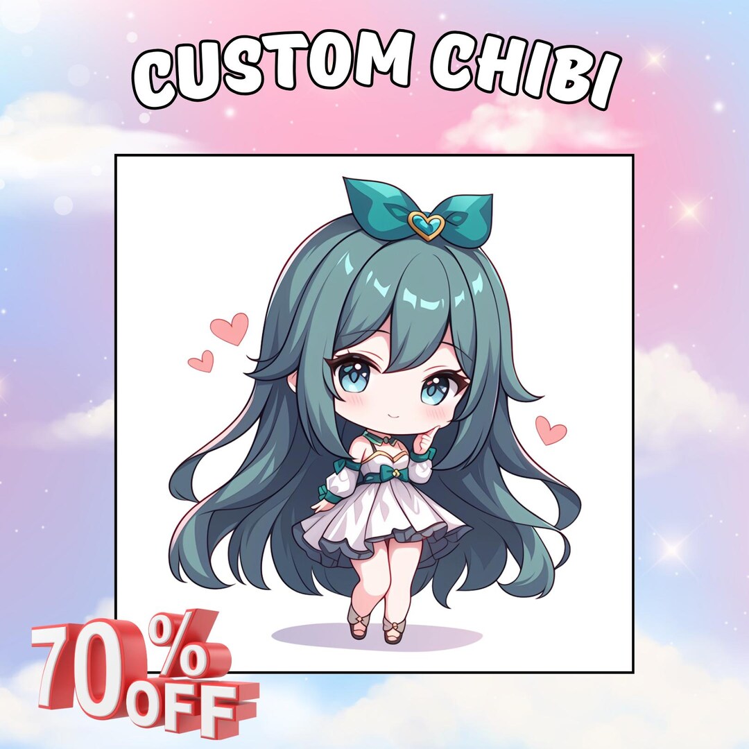 Custom Chibi Character Chibi Character Custom Chibi Commission Cute ...