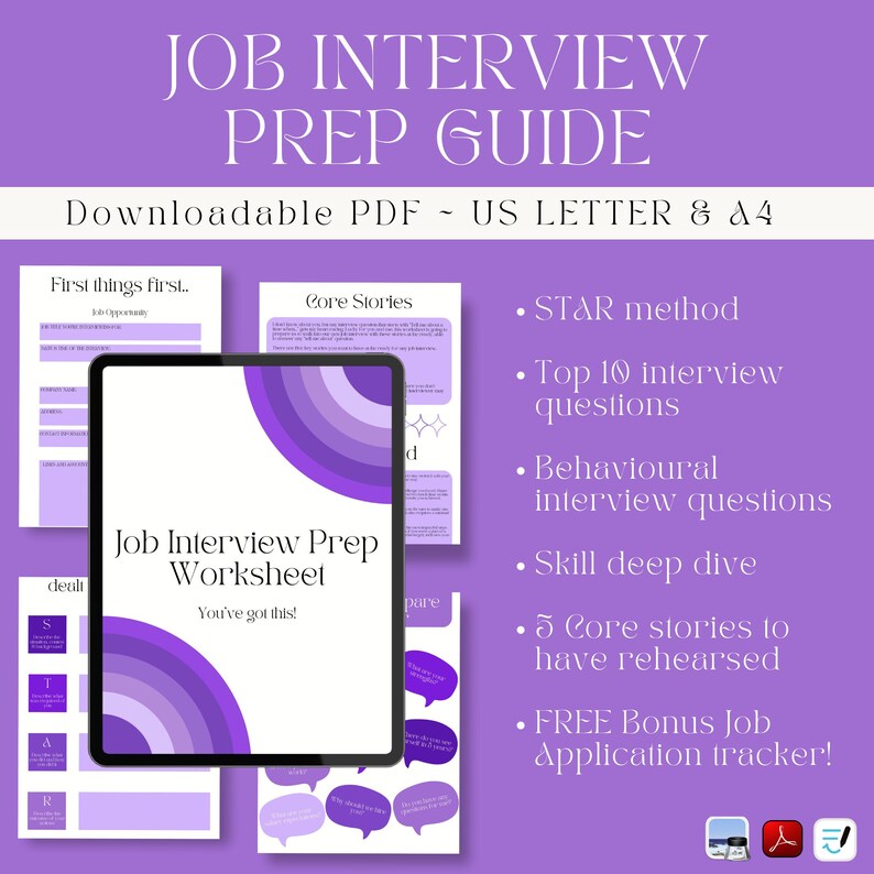 Job Interview Prep Guide - Tips to Ace Your Job Interview While on Your ...