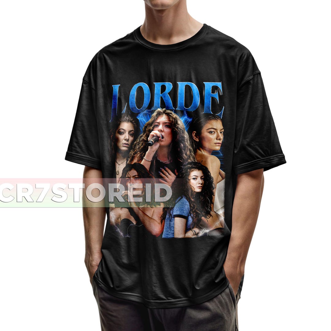 LORDE Unisex T-shirt - Retro Lorde Music Graphic Tee - Music Shirt ...