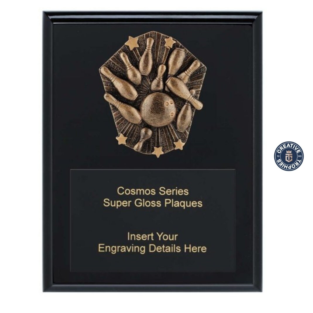 Customizable Timber Black Award Plaque, Engraved Timber Award, Memorial ...