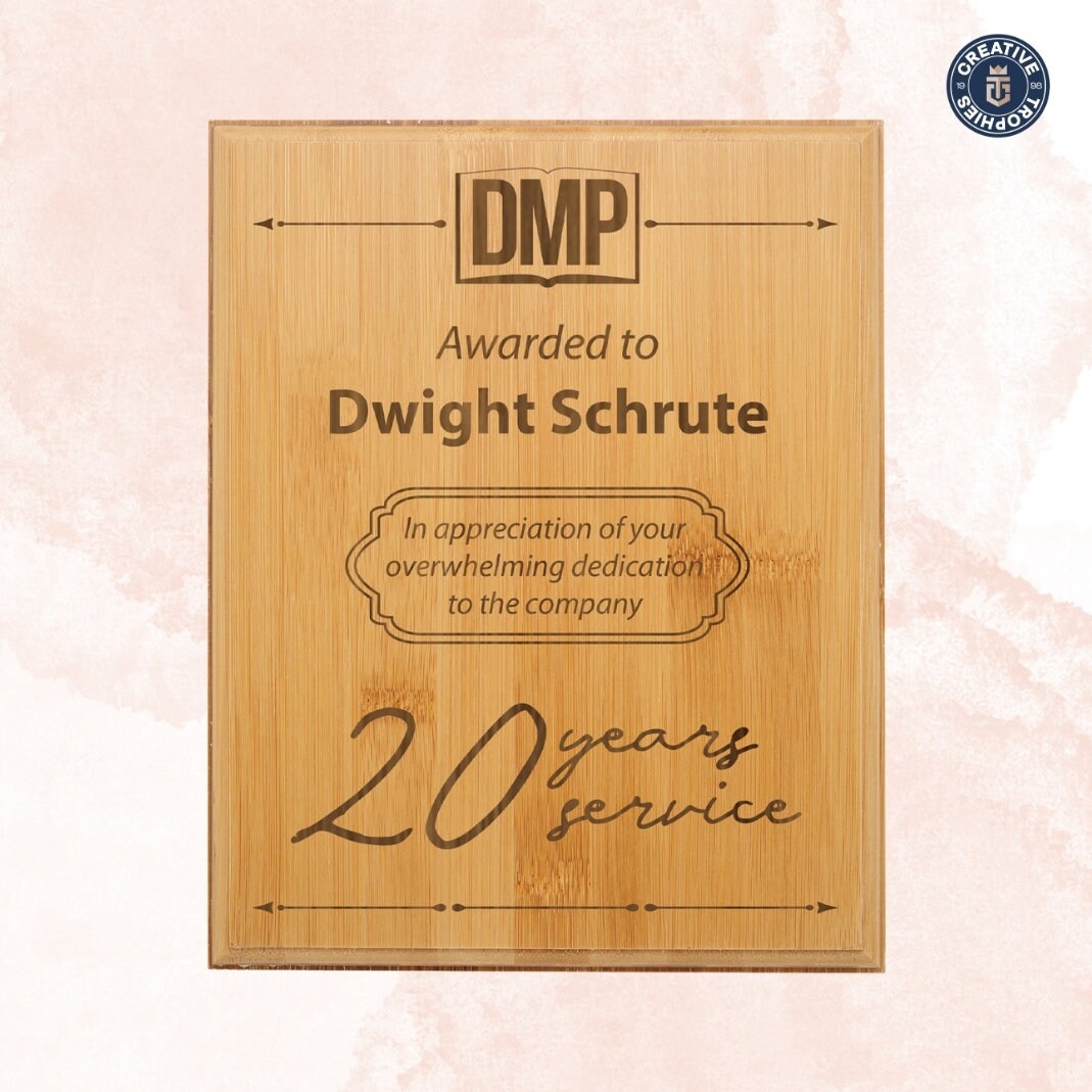 Personalized Bamboo Plaque, Memorial Plaque, Graduation Plaque ...