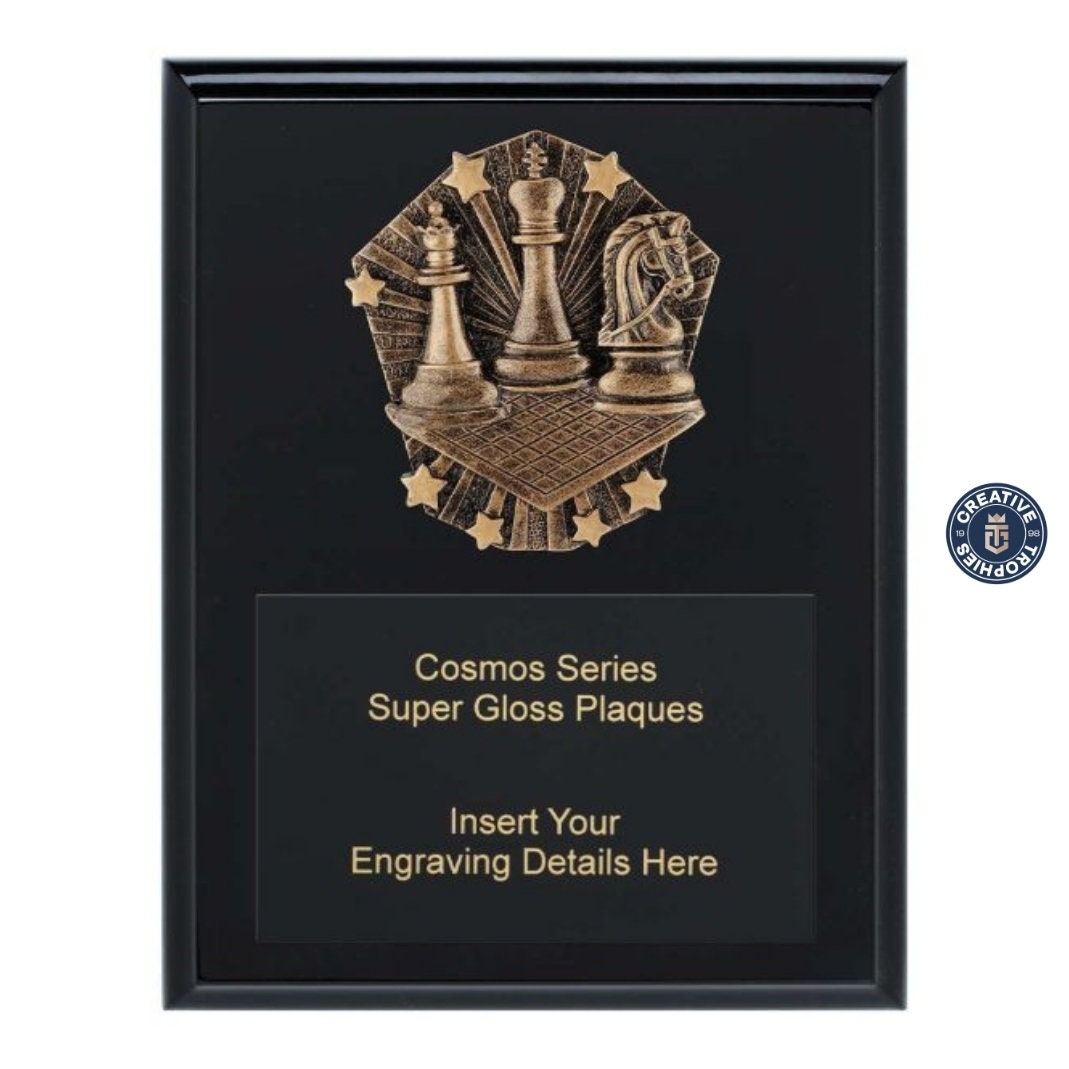 Customizable Timber Black Award Plaque, Engraved Timber Award, Memorial ...