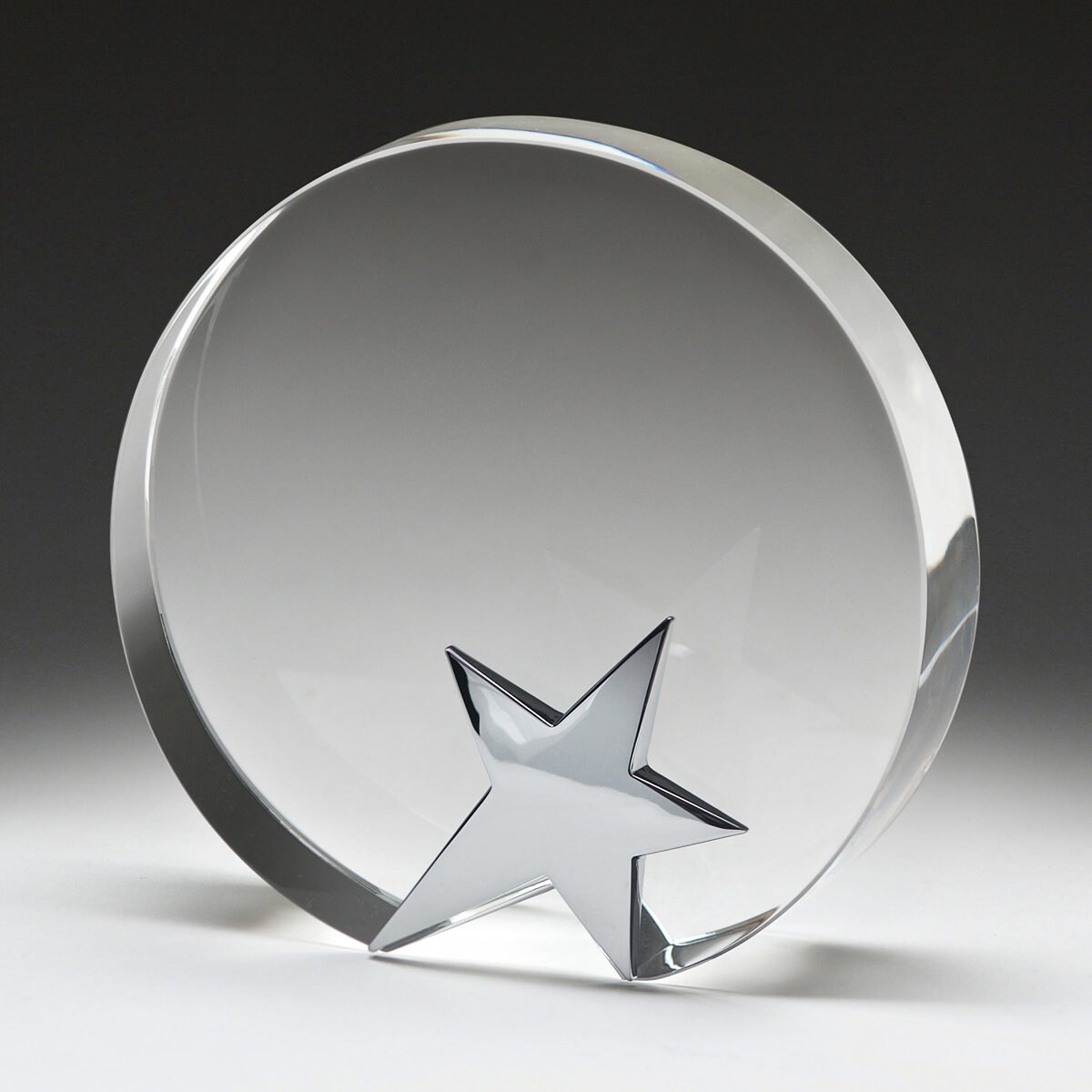 Crystal & Chrome Halo 150mm, Custom Trophy, Sport Trophy, Engraved ...
