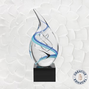 Trophy, Gift, Office Trophy, Glass Trophy, Personalized Trophy, Custom ...