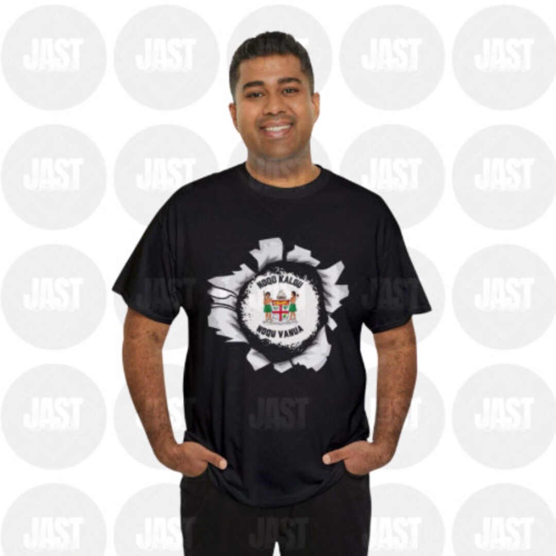 Fiji Emblem | Pasifika Design | Unisex Heavy Cotton Tee - Etsy