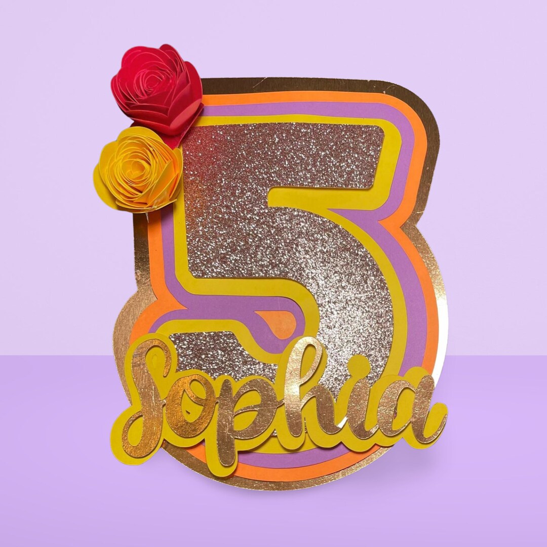 Custom Birthday Cake Topper Custom Cake Decoration - Etsy