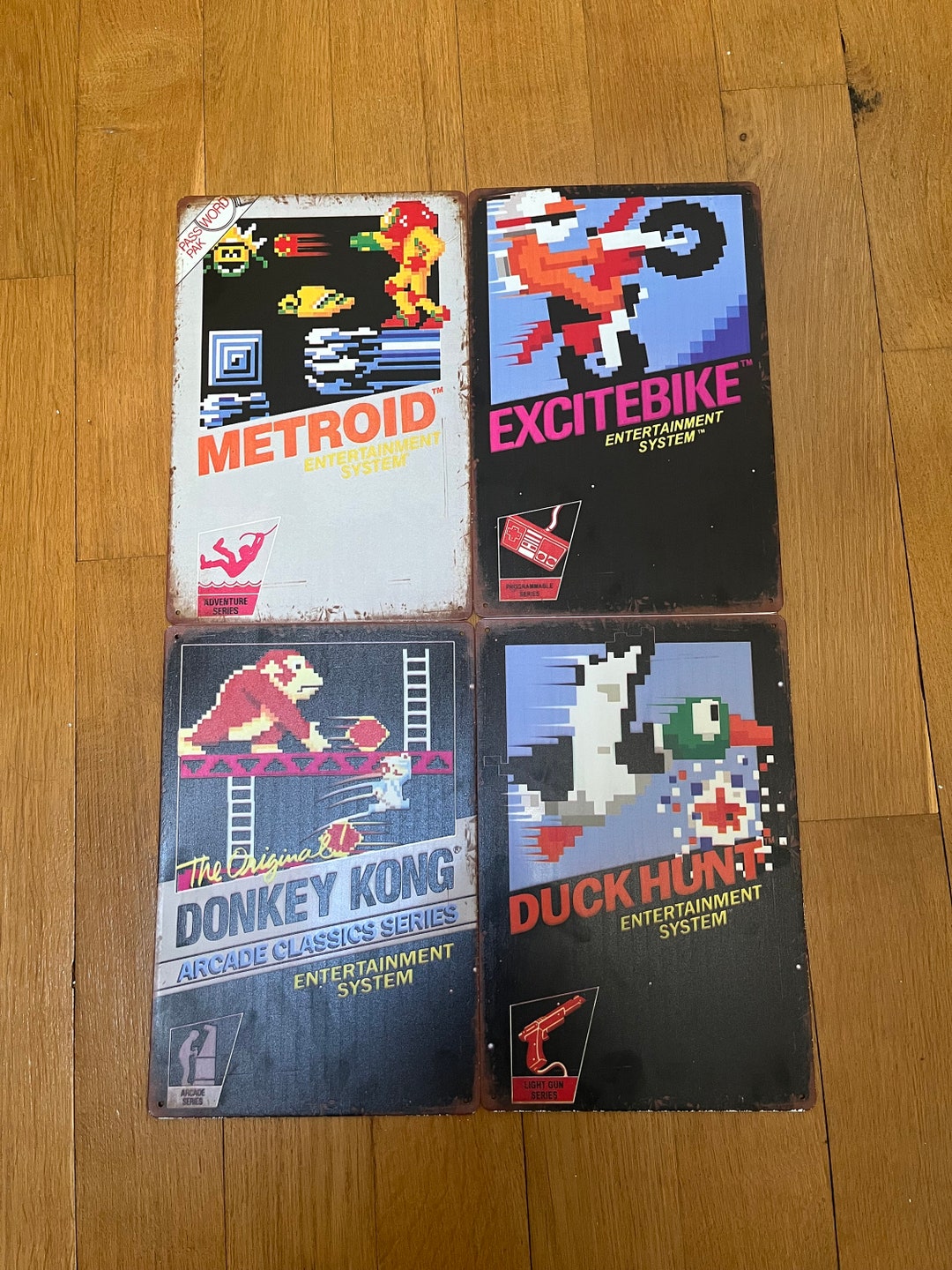 Zelda NES Video Game Vintage Metal Poster Decorative Wall Plaque ...