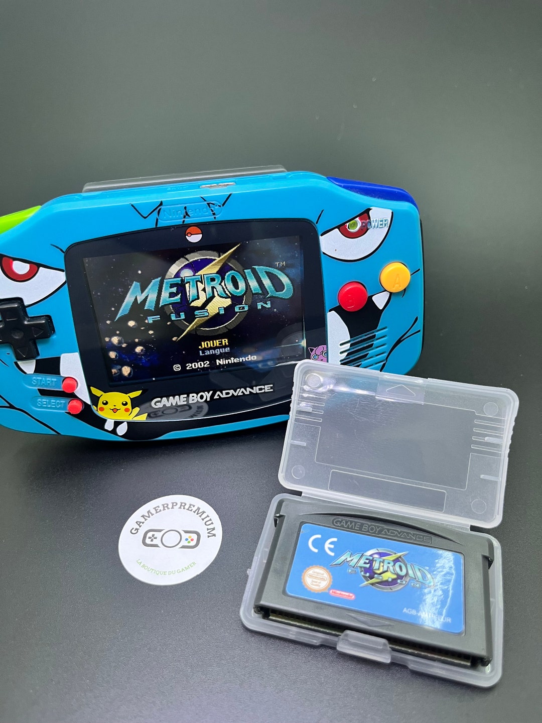 Metroid Fusion Gameboy Advance GBA - Etsy
