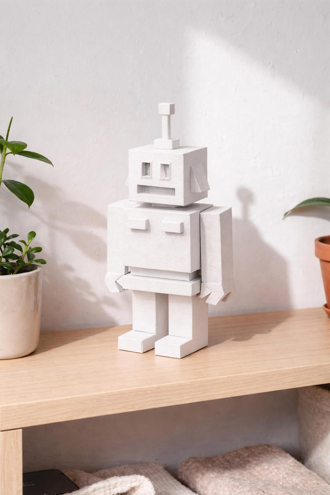 3D Papercraft Robot Template – DIY Printable Paper Craft Model – Kids ...