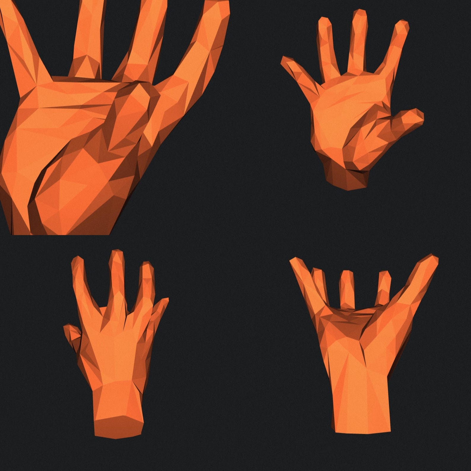 3D Papercraft Thing Hand: Addams Family Halloween Decor (PDF Template ...