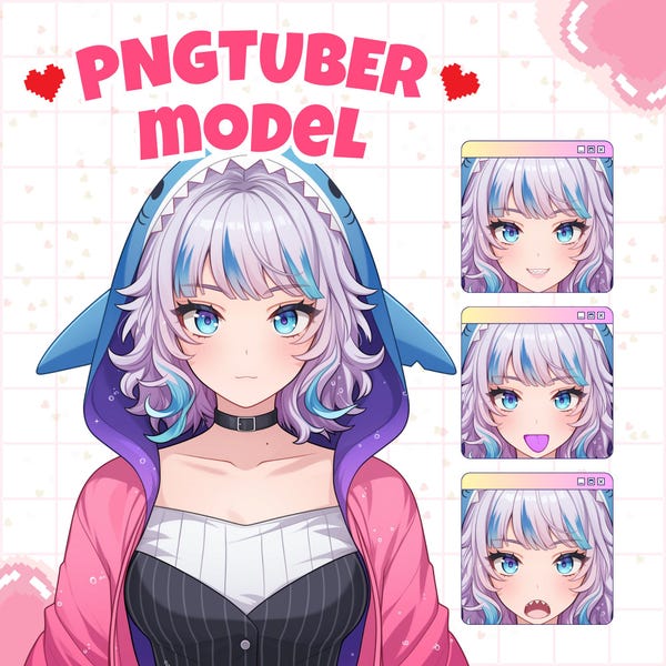 Pngtuber Model - Etsy
