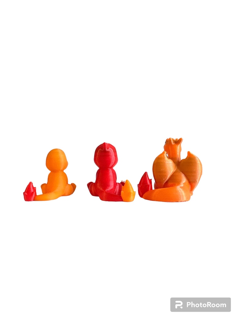 Full Charmander Evolution Line - Etsy