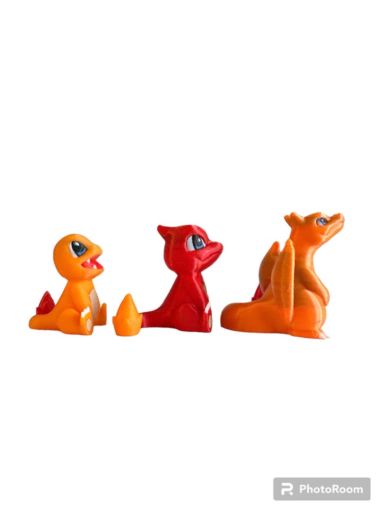 Full Charmander Evolution Line - Etsy