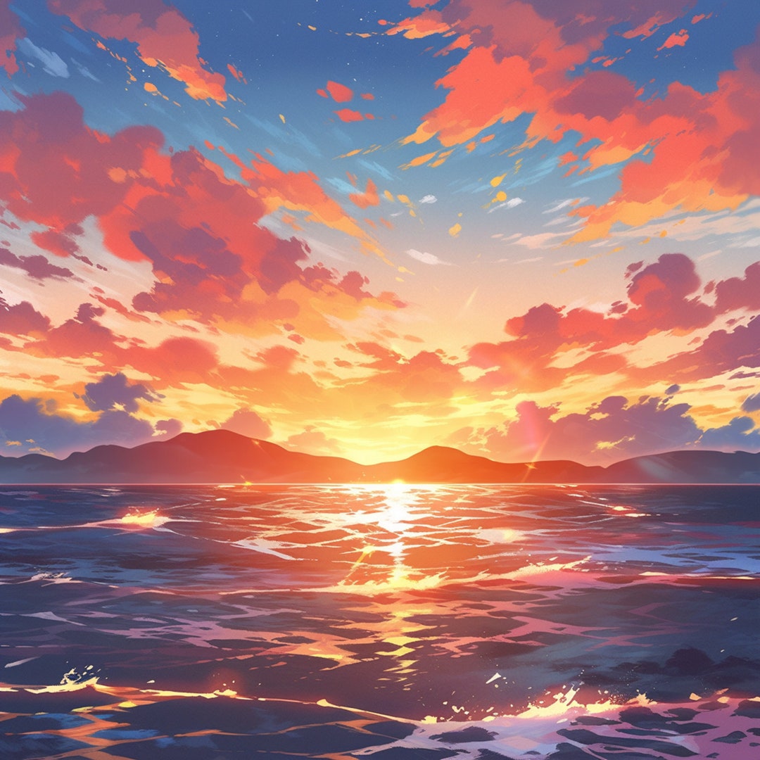 Sunset PNG, Sunset Clipart Bundle, Sunset PNG Instant Digital Download ...