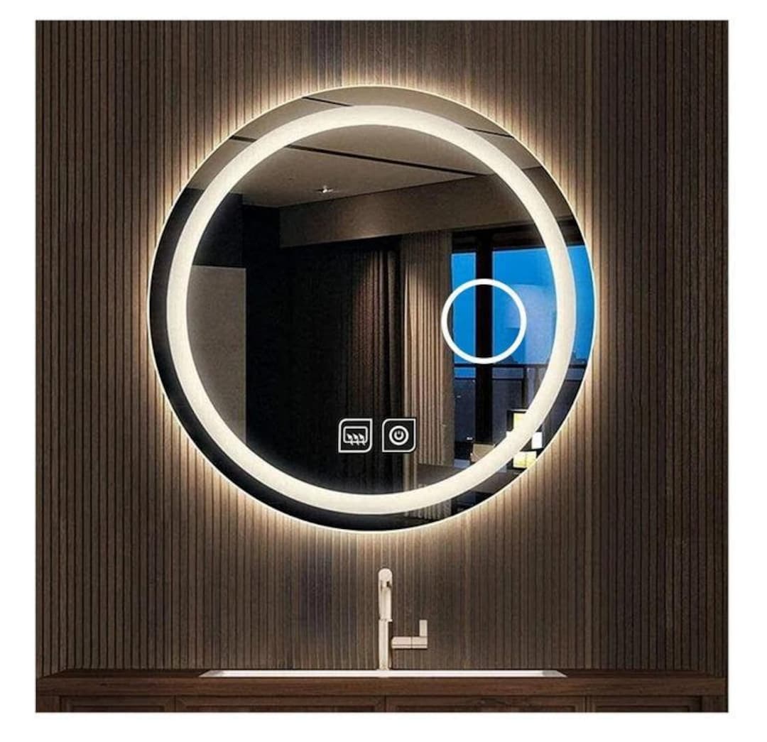 Smart Mirror Led Mirror Touch Mirror Bluetooth Mirror - Etsy