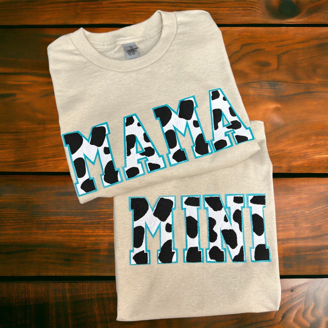 Mama Mini Cow Print - Etsy