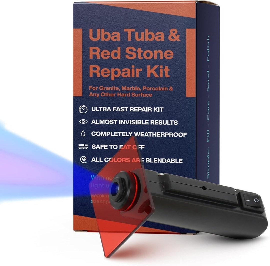 Uba Tuba Red Stone Repair Kit red, Black & Clear Color - Etsy