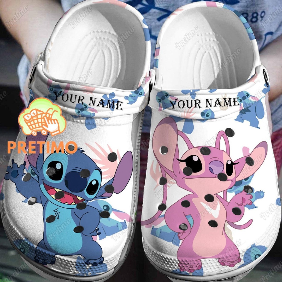 Stitch Angel Shoes, Stitch Shoes, Angel Shoes, Stitch Sandals, Stitch ...