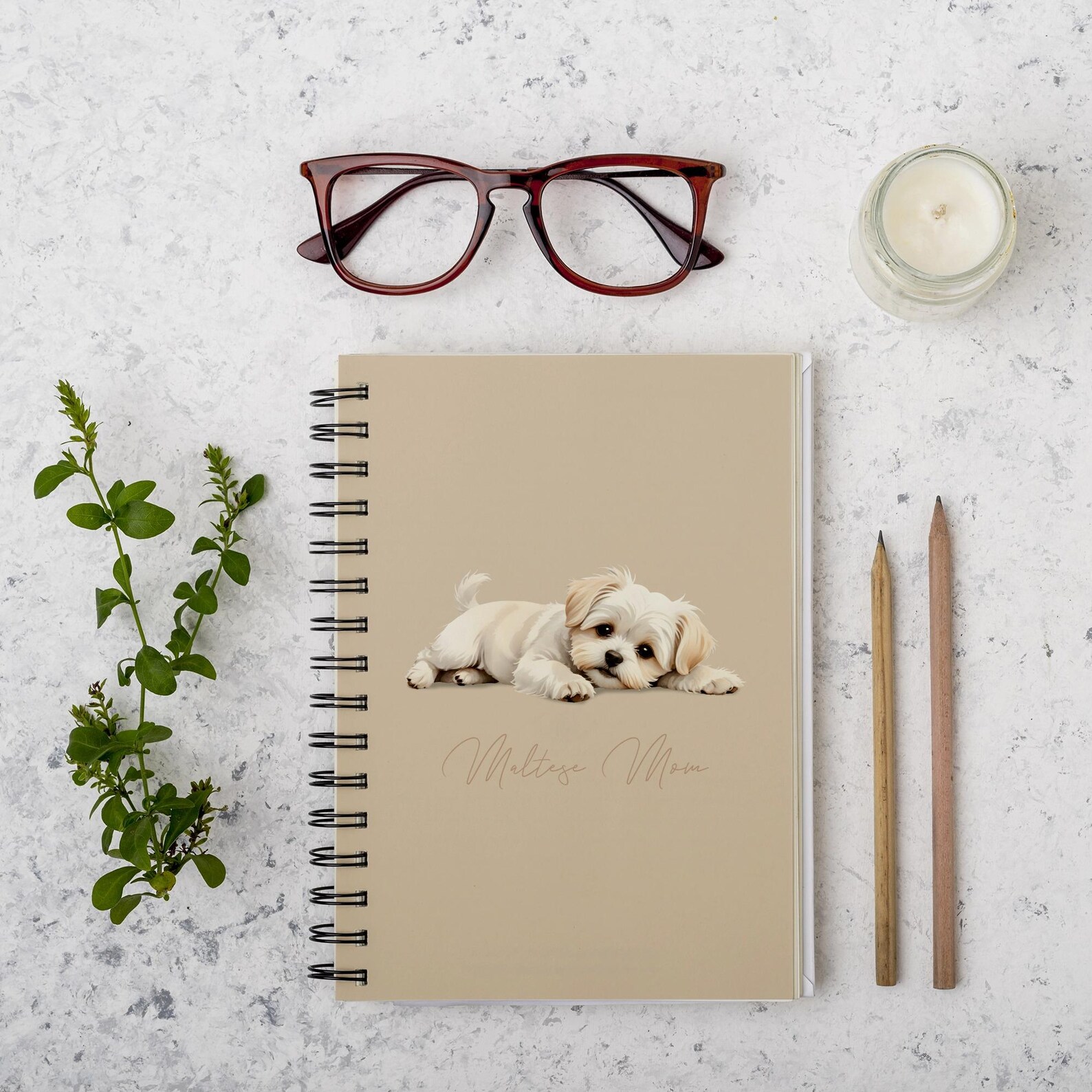 Cute Modern Maltese Watercolor Clipart PNG Maltese Dog PNG Dogs Puppies ...