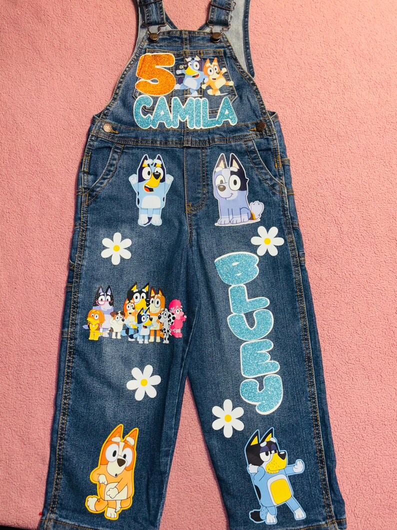 Kids Custom Birthday Outfit , Custom Overalls ANY THEME - Etsy