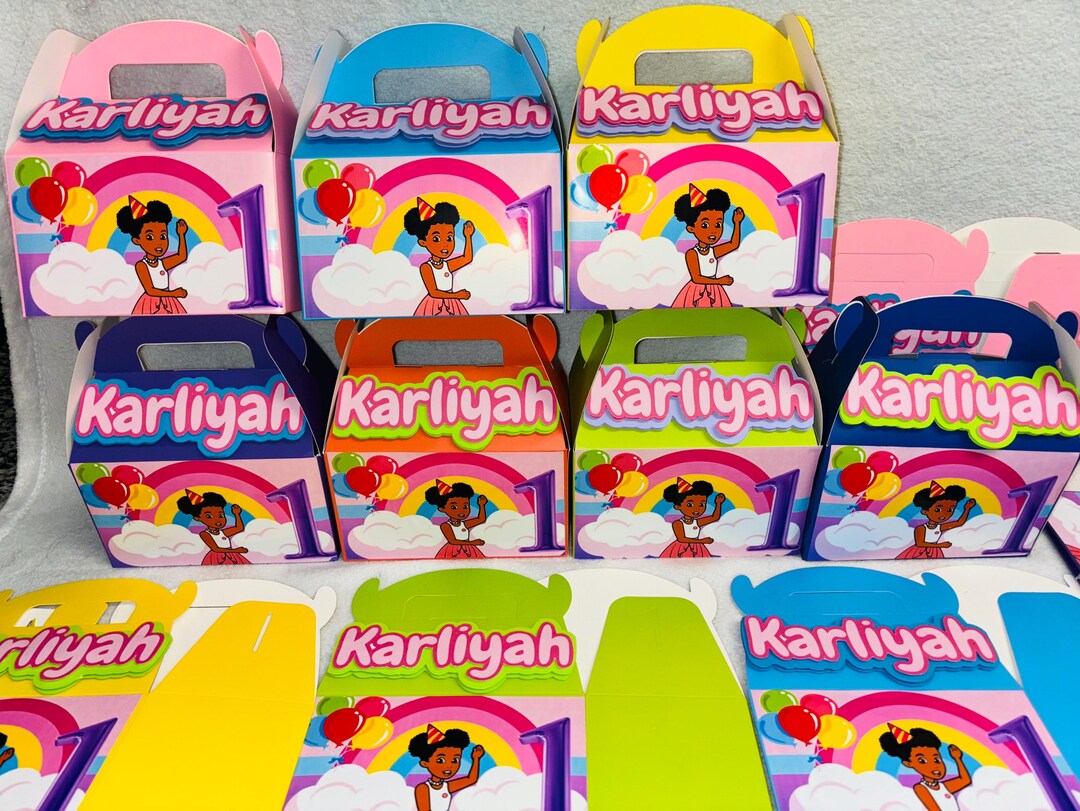 Custom Goodie Boxes 12 Boxes Total - Etsy