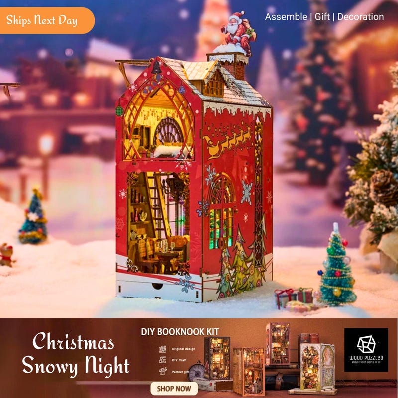 Book Nook Kit - Etsy